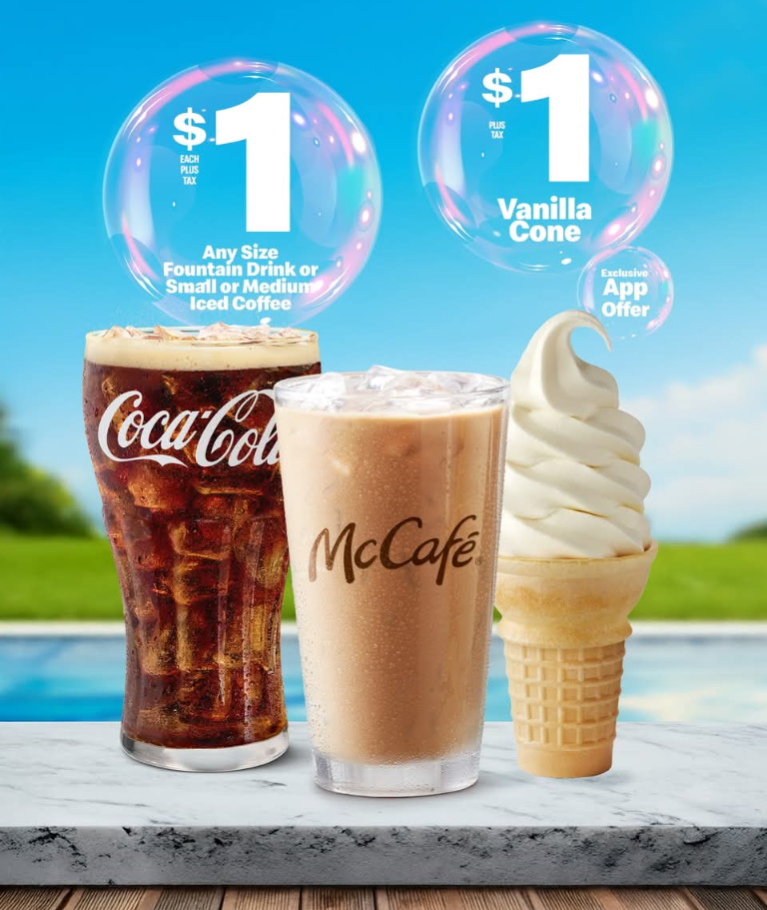 McDonald's summer drink days is back