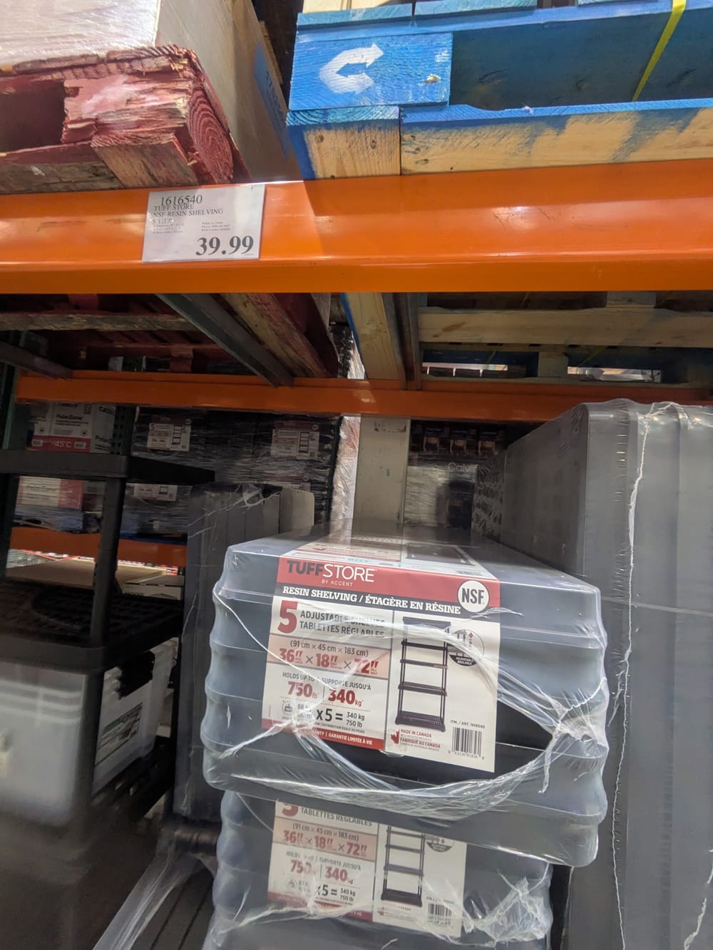 Canadian items at Costco