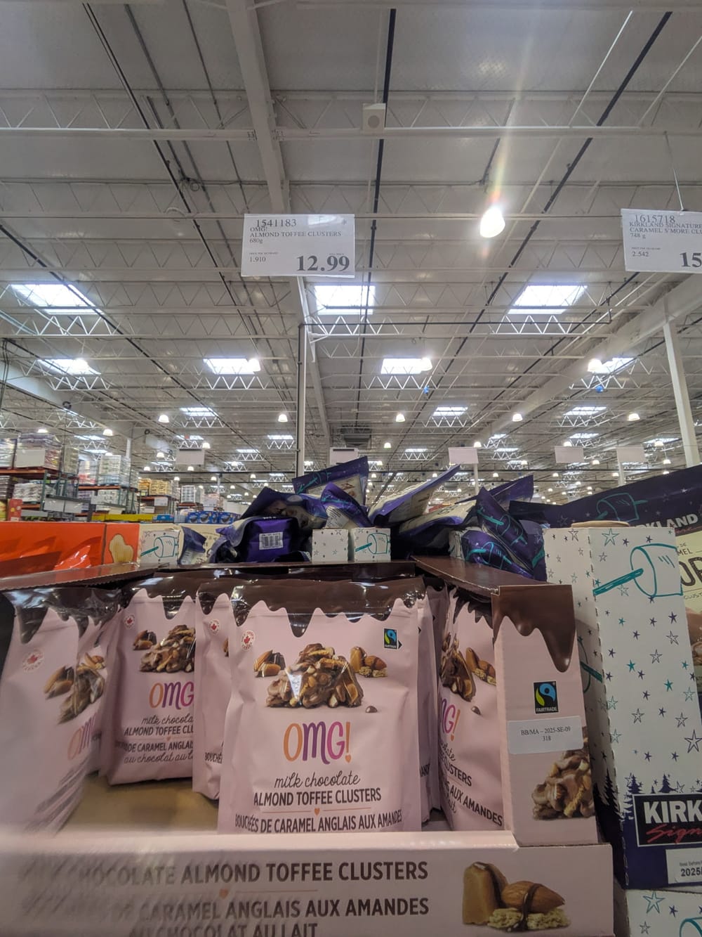 Canadian items at Costco
