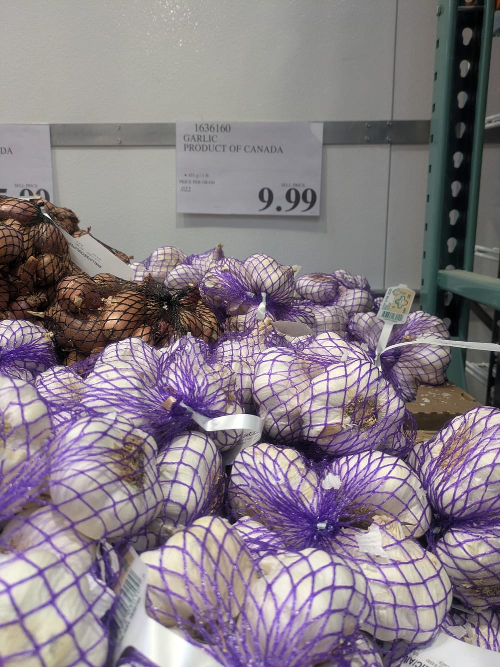 Canadian items at Costco