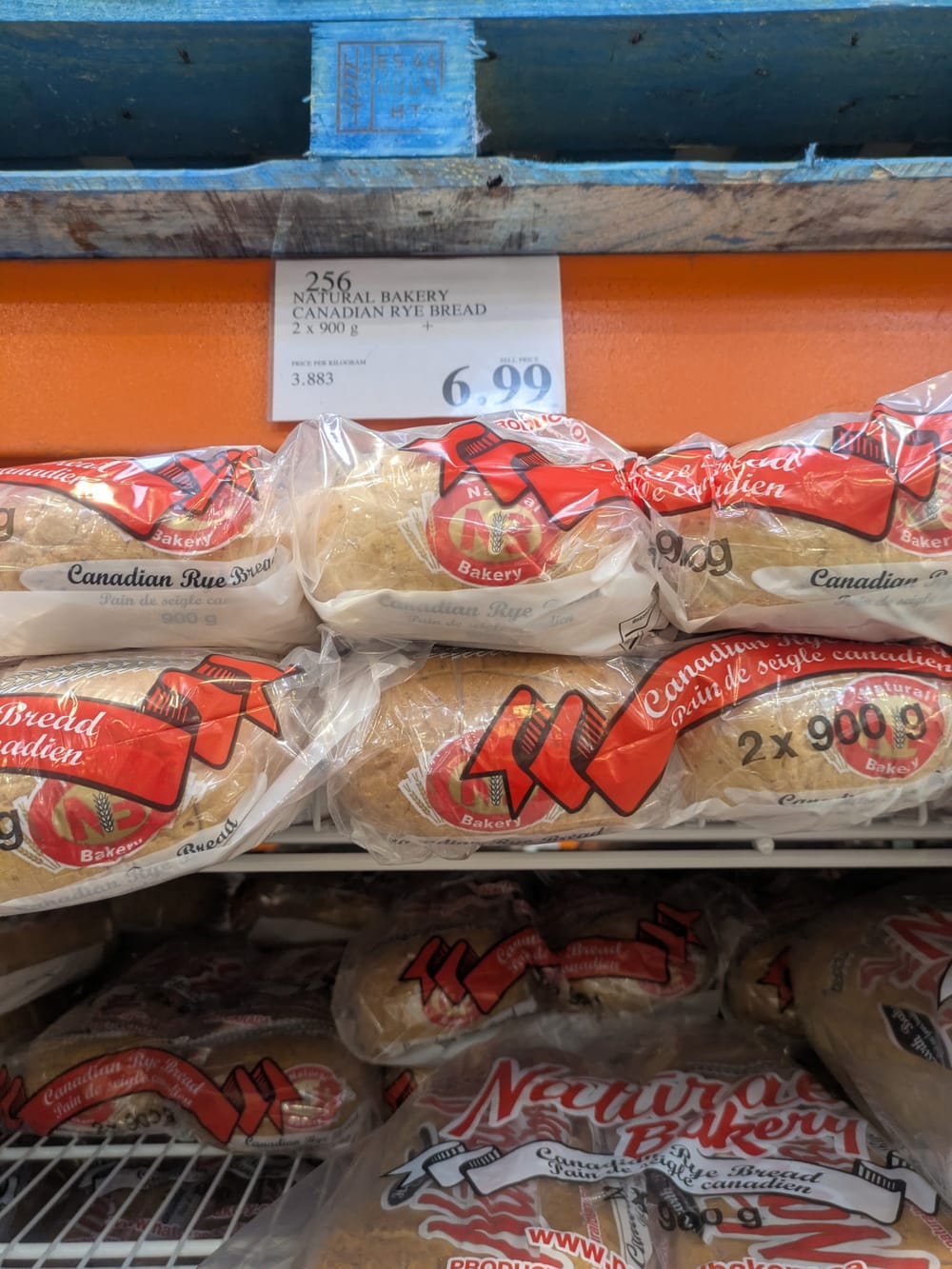Canadian items at Costco