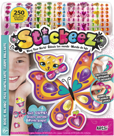 Stickeez Body Art - Review and Giveaway