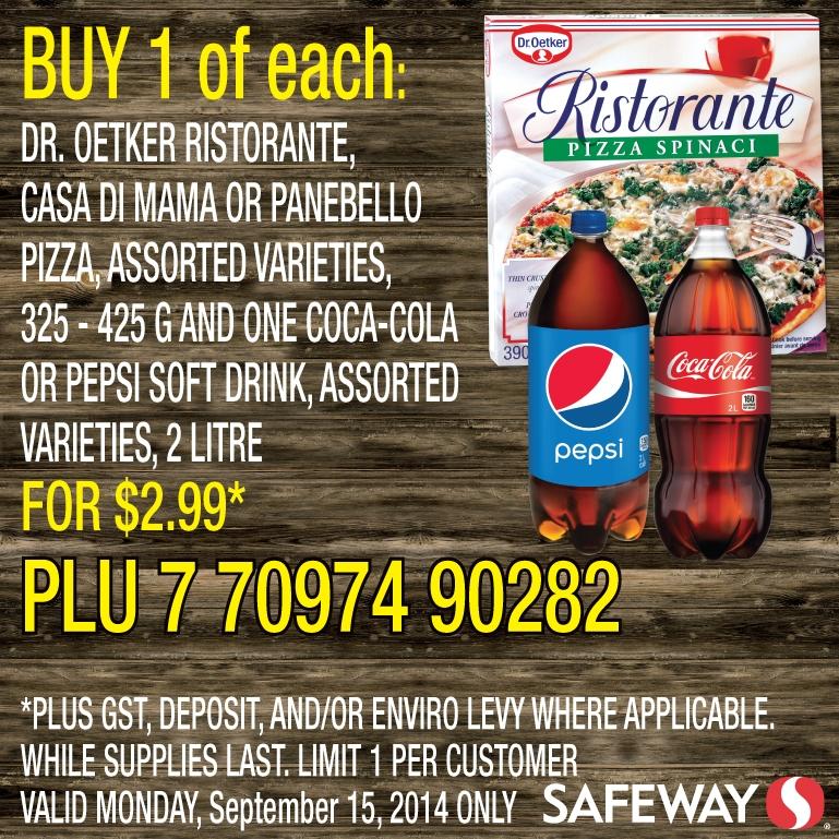 Safeway Monday Twitter Meal Deal!