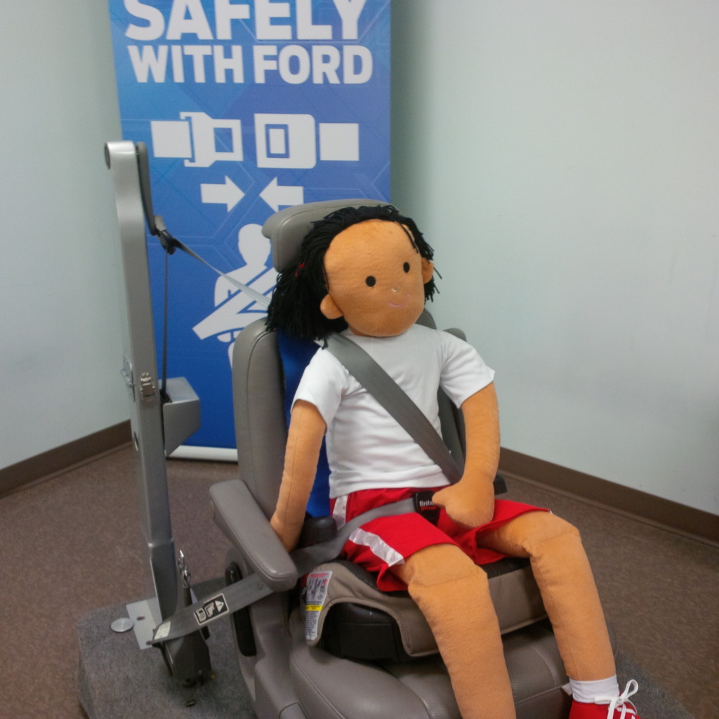 Learning about Car Seat Safety - #FordSeatSafety